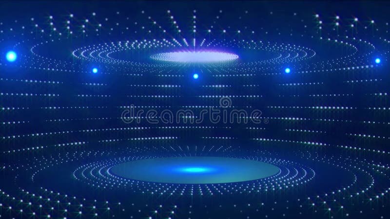 Virtual Entertainment Studio Set Background Stock Video - Video of ...