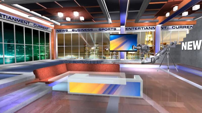 News Studio Background Nbc