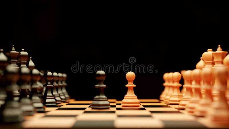 3d Visualization of Chess on the Board Stock Footage - Video of knight ...