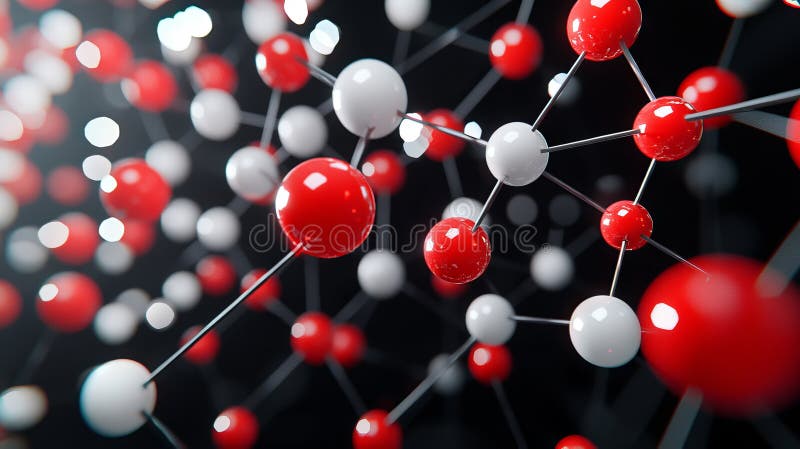 This 3D Visualization Displays Carbon Dioxide Molecules Interacting ...