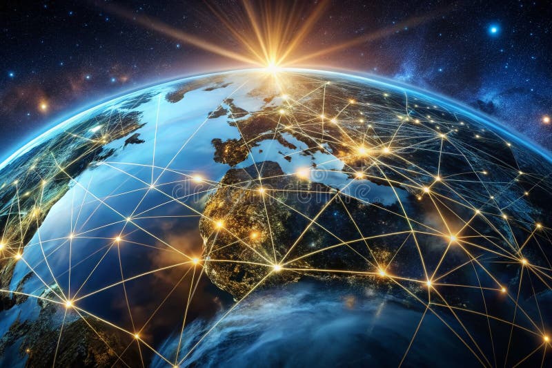 A 3D Visualization of Global Connectivity Exploring the Interwoven ...