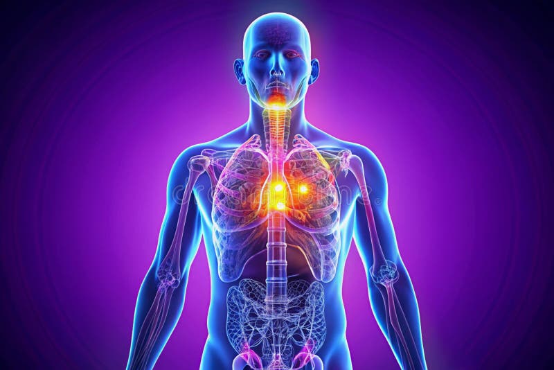 3D Visualization of Human Endocrine System Highlighting Vital Glands ...