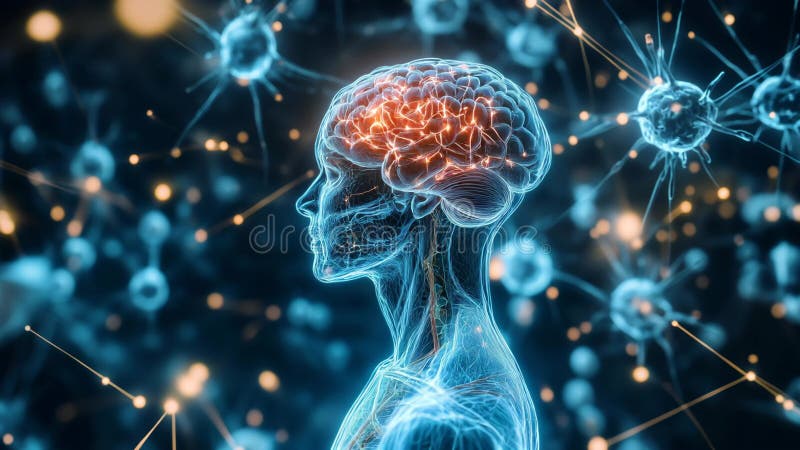 3d Visualization of a Human Figure with Focus on the Brain S Role in ...