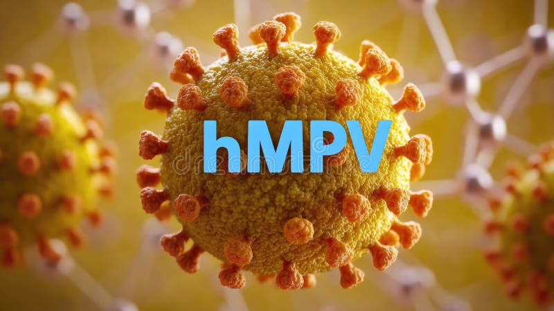 3d Visualization of the Human Metapneumovirus (hmpv) Structure. HMPV ...