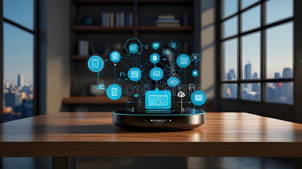 3D Visualization of Internet of Things (IoT) Devices Communicating ...