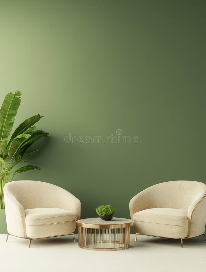 3D Visualization of the Lounge, Living Room, and Green Wall Texture ...