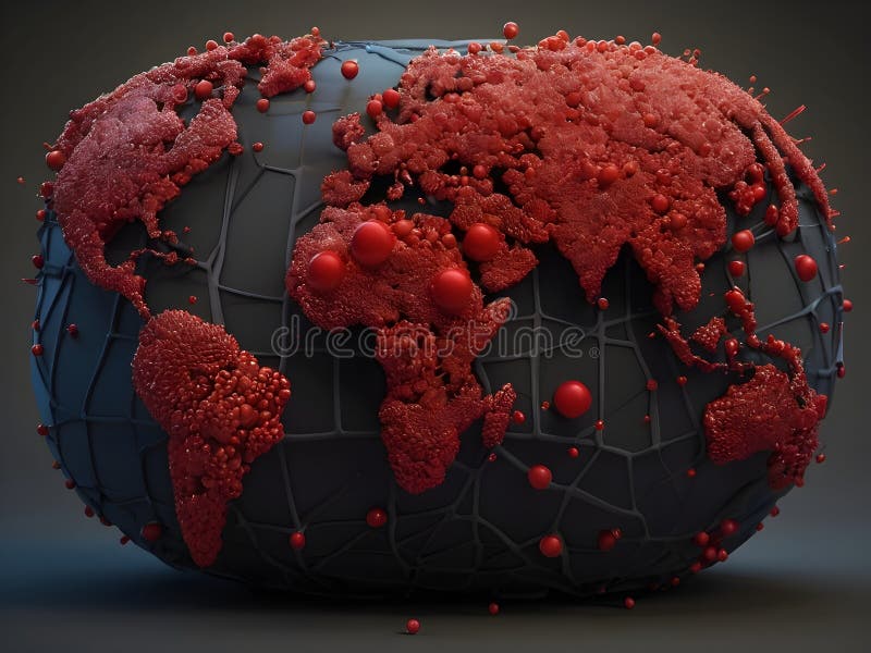 3D Visualization of Multiple Breast Cancer Cells Around the World in ...