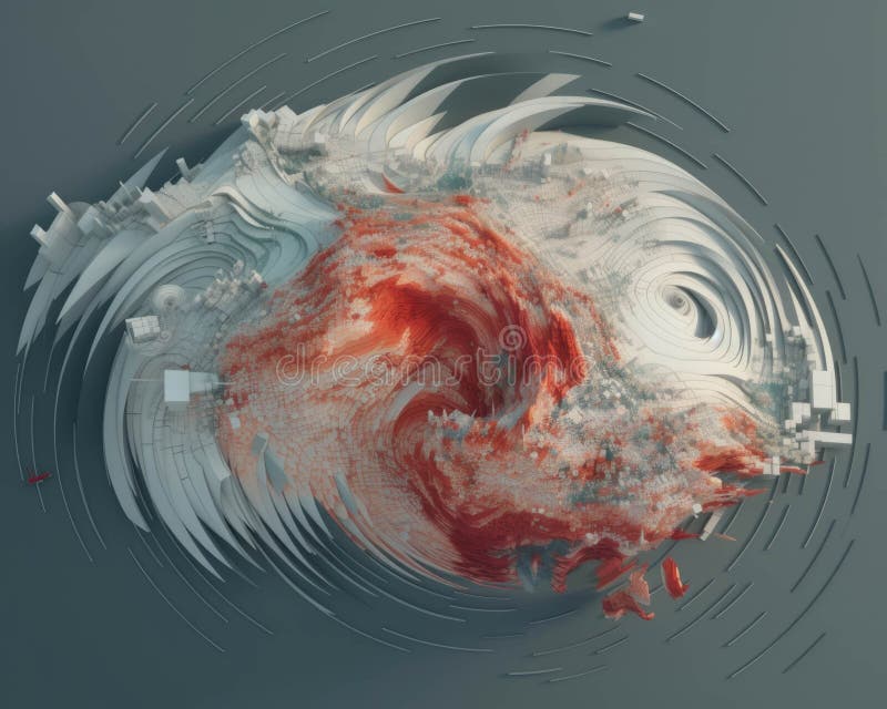 A 3D Visualization of a Natural Disaster Generated by an AI Software ...