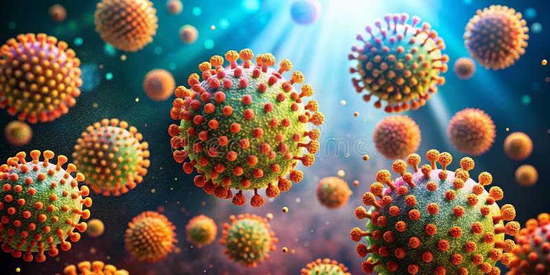 3D Visualization of Respiratory Syncytial Virus RSV Particles a ...