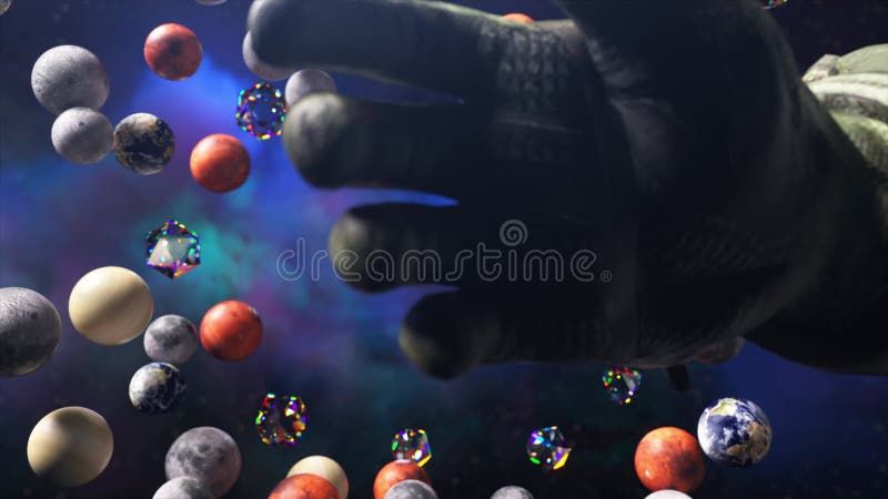 3D Visualization of Space Objects Grouped Together Under the Force of ...