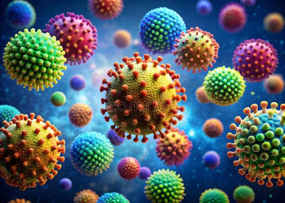 3D Visualization of a Spherical Virus Unveiling the Intricate Structure ...