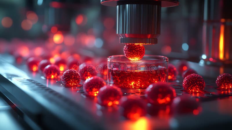 3D in Vitro Testing with High Resolution Cellular Structures Stock ...