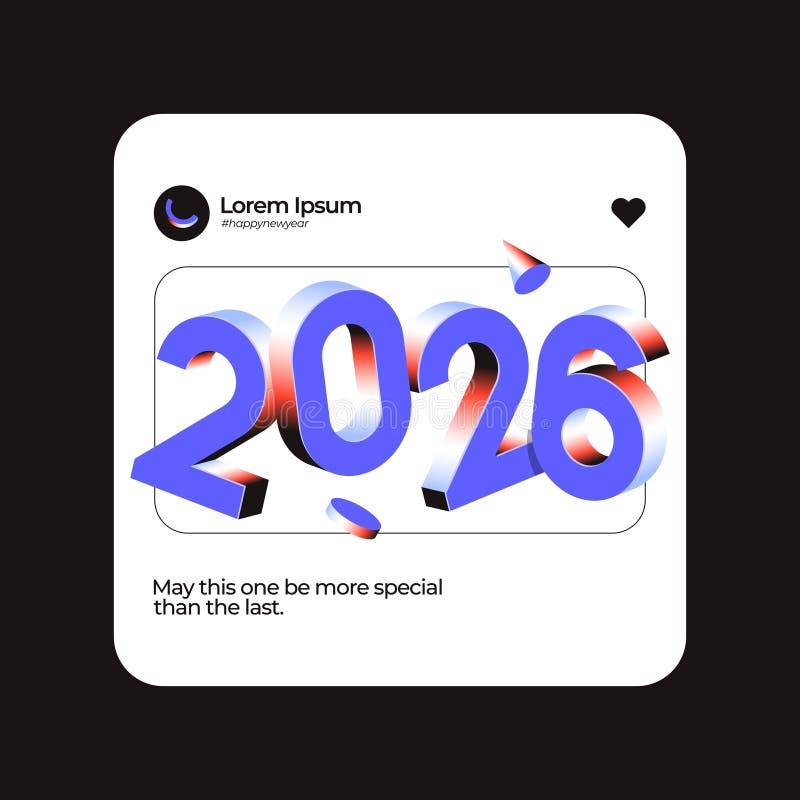 3d Typography Welcome 2026 Design Stock Photos - Free & Royalty-Free ...