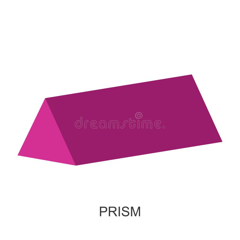 3d vorm-prisma vector vector illustratie. Illustration of kind - 84176809