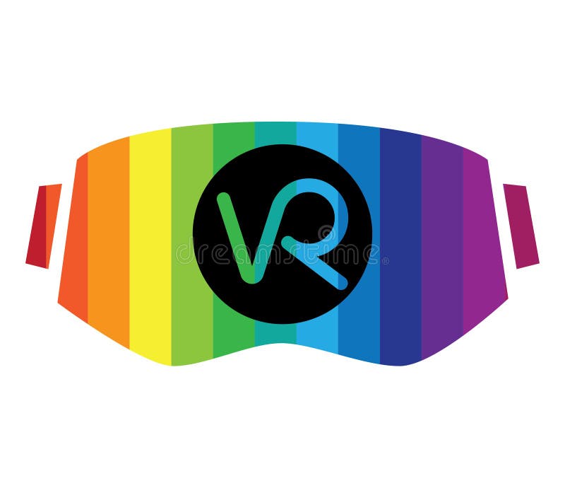 3D VR Logo and Eyewear stock vector. Illustration of element - 83342504