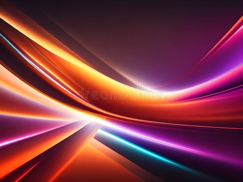 3d Wallpaper Abstract Motion Style Background Glow Effect Colorful ...