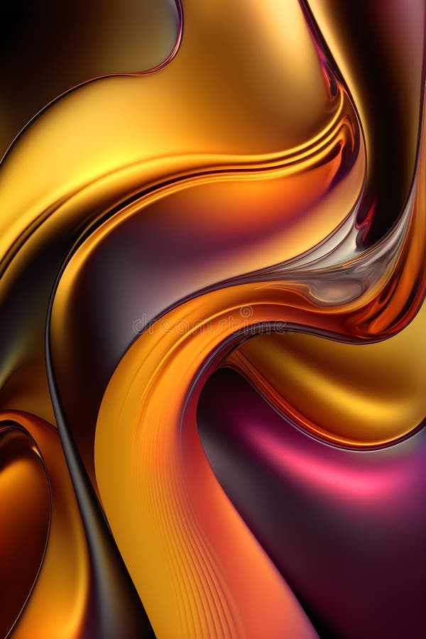 3D Wallpaper Screensaver for Cell Phone. Multicolored. Generative AI ...