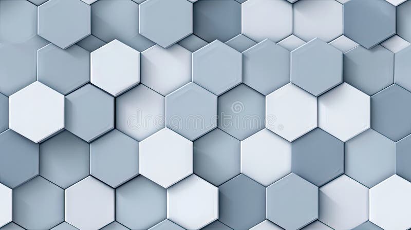 3d Wallpaper White Background with Cubes Seamless Pattern, Stock ...
