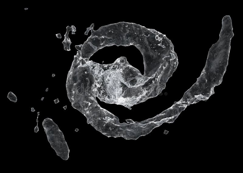 3D Water splashes stock photo. Image of isolated, drop - 240743702