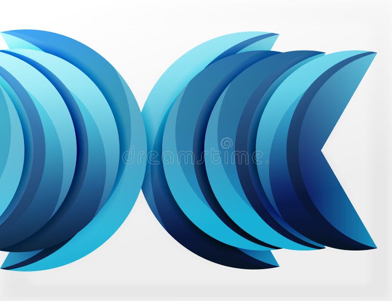 3D wave design stock vector. Illustration of cover, flow - 94055033