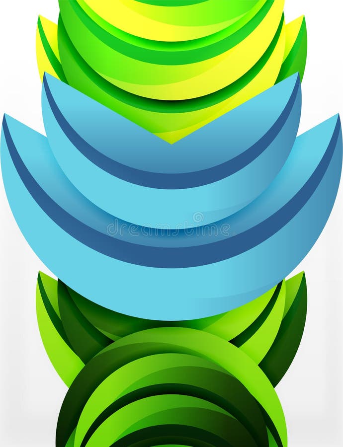 3D wave design stock vector. Illustration of design, colors - 94079079