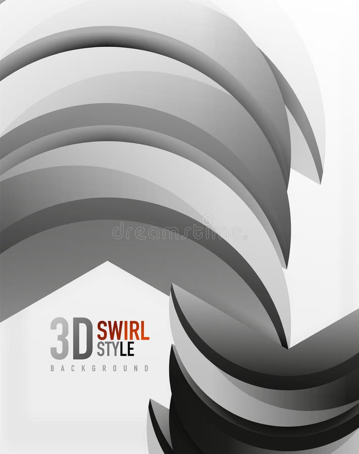 3D wave design stock vector. Illustration of artwork - 95392452