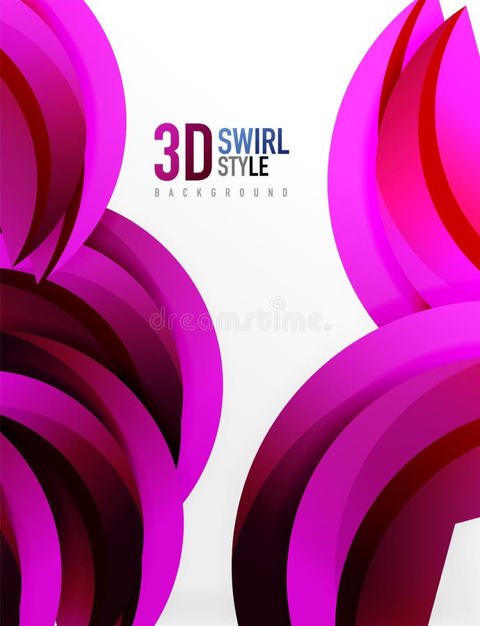 3D wave design stock vector. Illustration of abstract - 95431068
