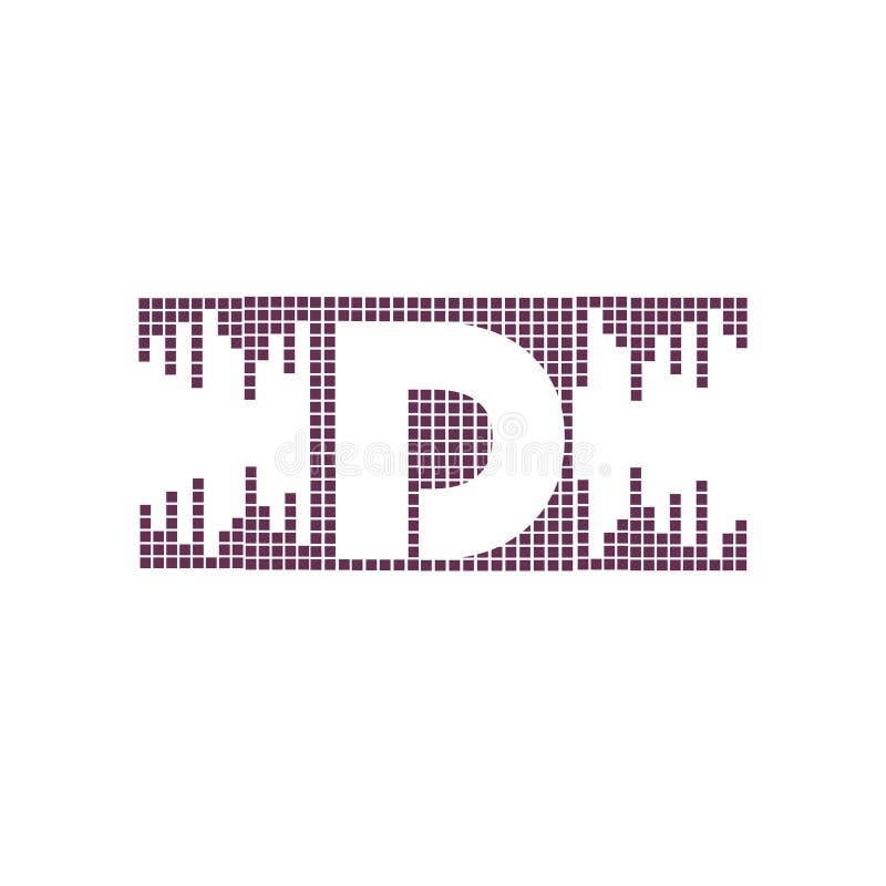 D Wave Digital Audio Logo and Icon Stock Illustration - Illustration of ...