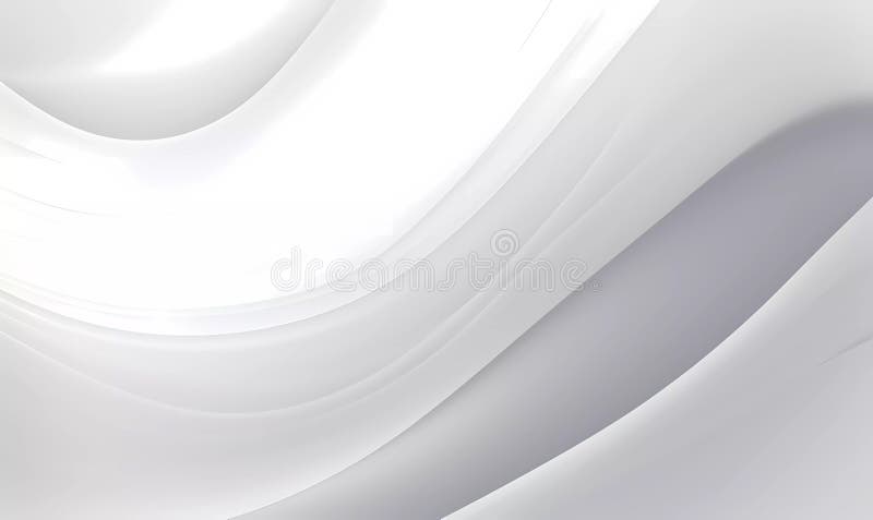 3d Wavy Abstract Gray and White Background Stock Illustration ...