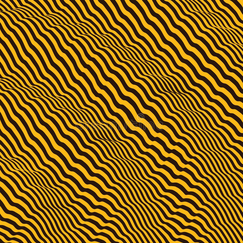 3D Wavy Background. Dynamic Effect. Pattern with Optical Illusion Stock ...