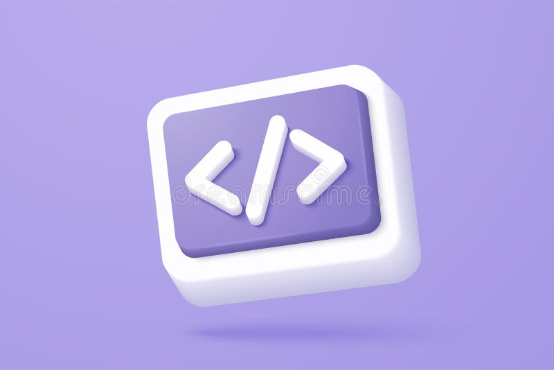 3d Web Development Icon With Bubble Speech Concept Website Developer