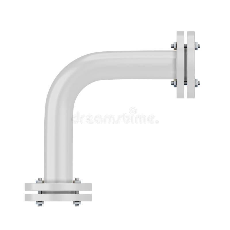 3d angle pipe stock illustration. Illustration of industrial - 53763511