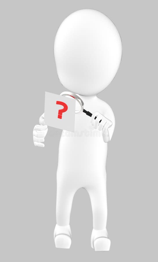 3d Character Question Mark Stock Illustrations – 3,454 3d Character ...