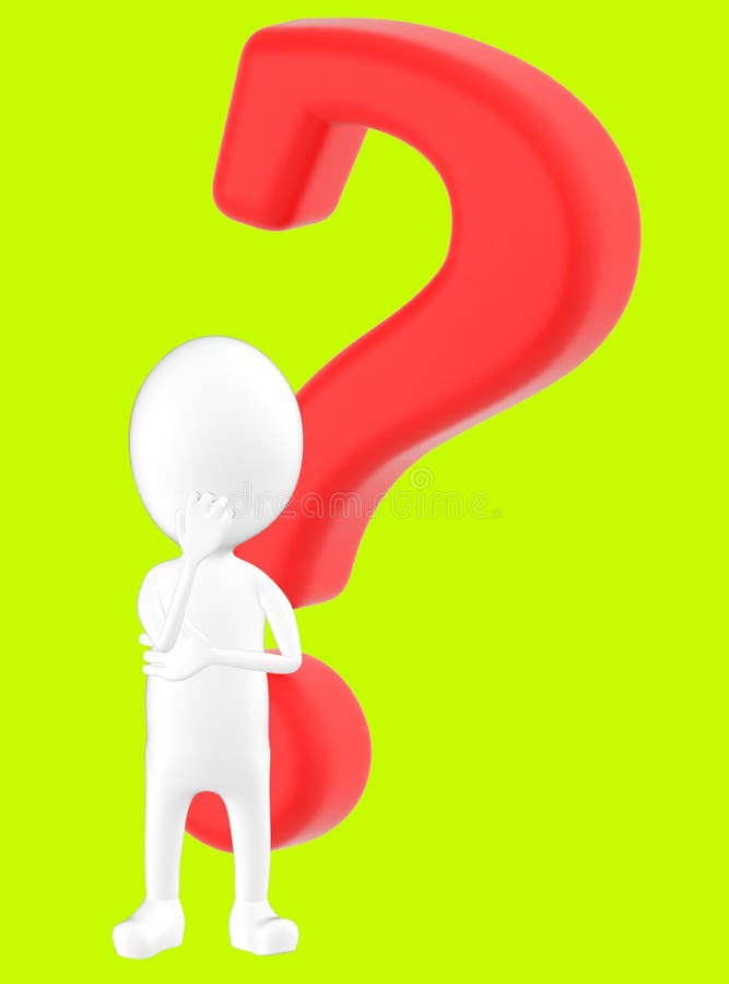 Green Thinking Man Question Mark Stock Illustrations – 113 Green ...
