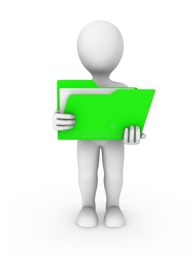 3d Man Folder Stock Illustrations – 963 3d Man Folder Stock ...