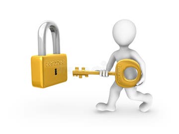 Man Holding Gold Key Stock Illustrations – 325 Man Holding Gold Key ...