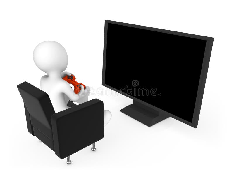3d White People Video Game Console Stock Illustrations – 99 3d White ...