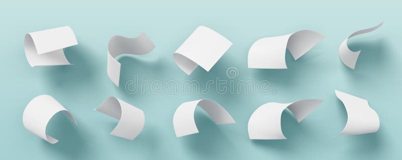 Flying Paperwork Stock Illustrations – 838 Flying Paperwork Stock ...