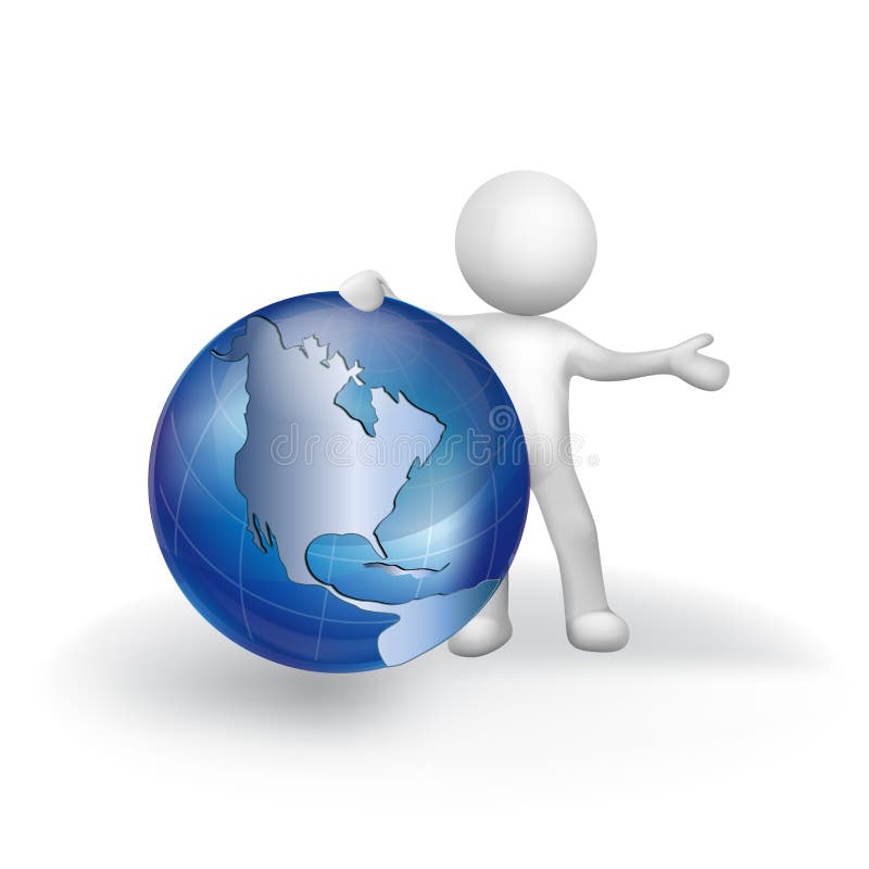 3d White People Man with Check List Icon Vector Logo Stock Vector ...