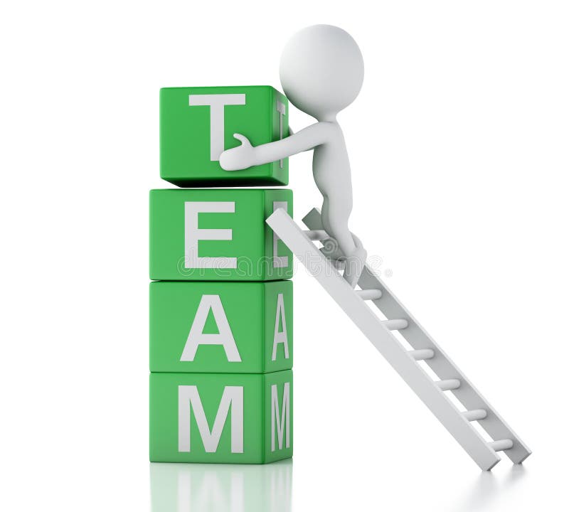 3d Man Plan Cubes Stock Illustrations – 57 3d Man Plan Cubes Stock ...