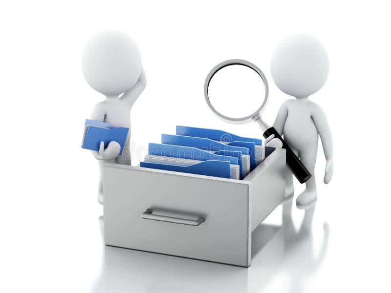 3d Man Business Man File Cabinet Stock Illustrations – 44 3d Man ...