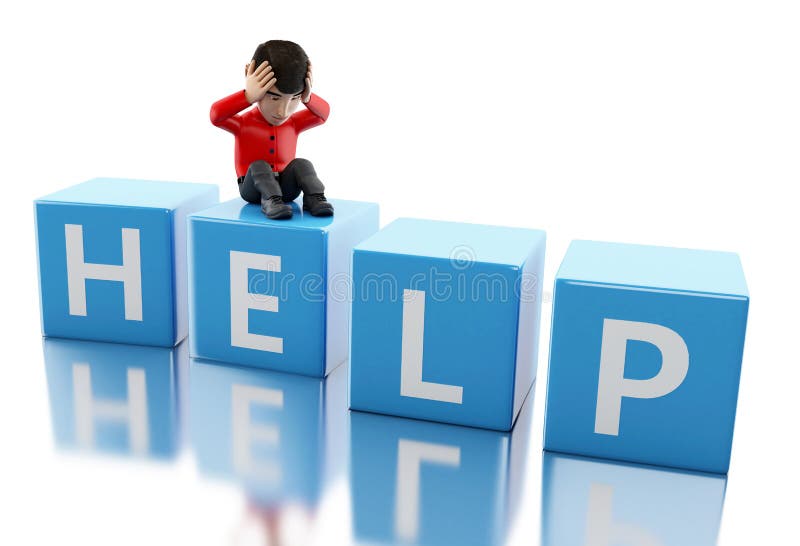 Need Work 3d Man Stock Illustrations – 65 Need Work 3d Man Stock ...