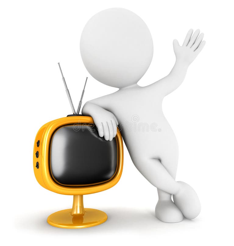 Television Guy Stock Illustrations – 2,144 Television Guy Stock ...