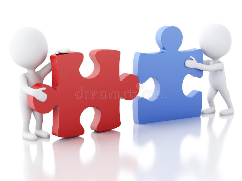 3d Men Work Together Stock Illustrations – 4,704 3d Men Work Together ...