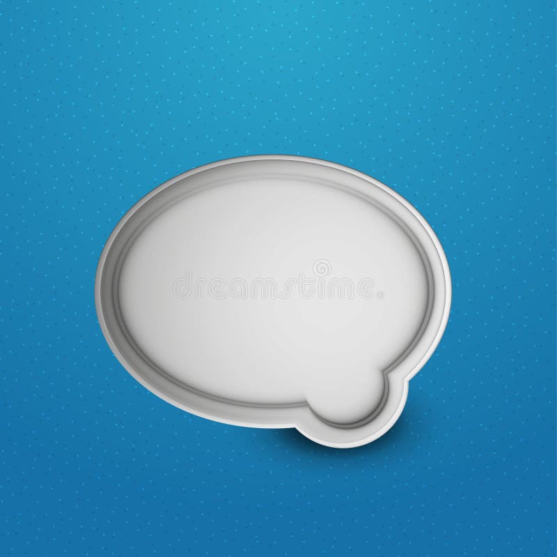 Modern Speech Bubble Template Style. Stock Illustration - Illustration ...