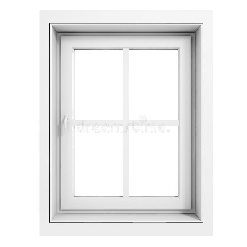 3d window frame stock illustration. Illustration of office - 45456871