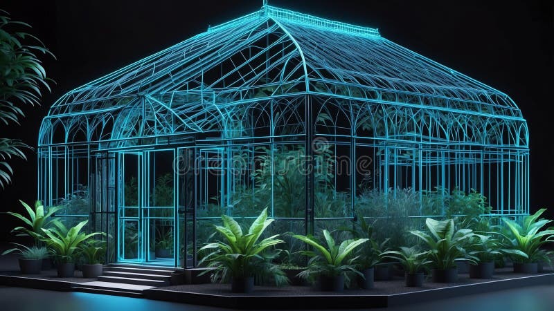 Botanical Conservatory T Background Stock Illustrations – 4 Botanical ...