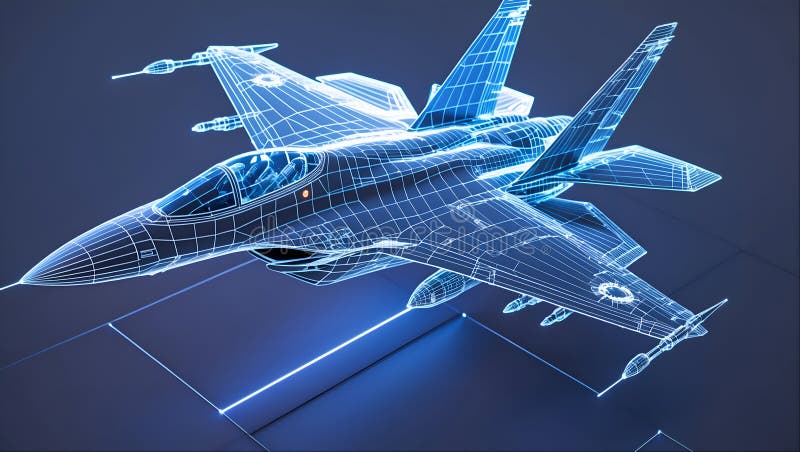 Supersonic Fighter Jet Airplane on Runway Airforce Plane Military ...