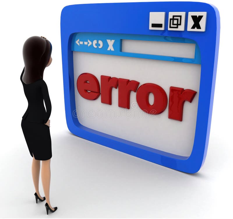 Error 3d Character Stock Illustrations – 449 Error 3d Character Stock ...