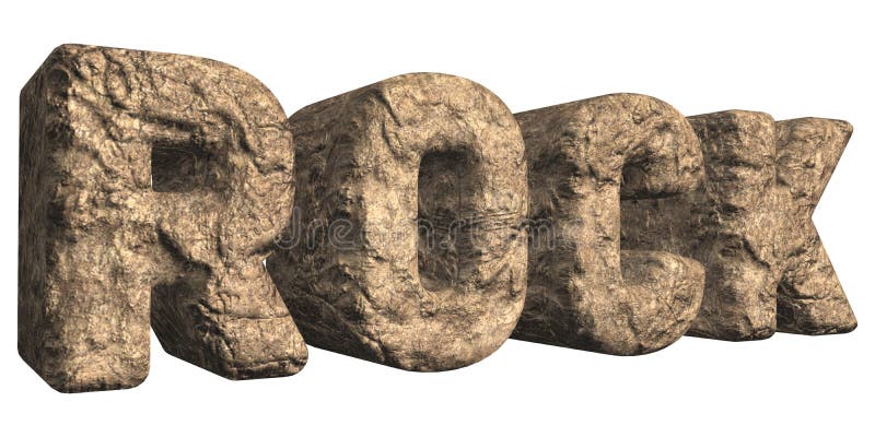 Word rock stock vector. Illustration of ballad, night - 57889224